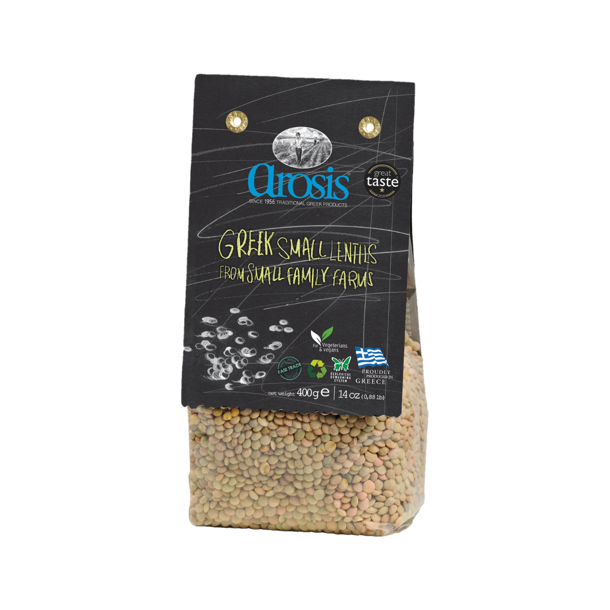 Organic Small Lentils – Kolonaki Fine Foods