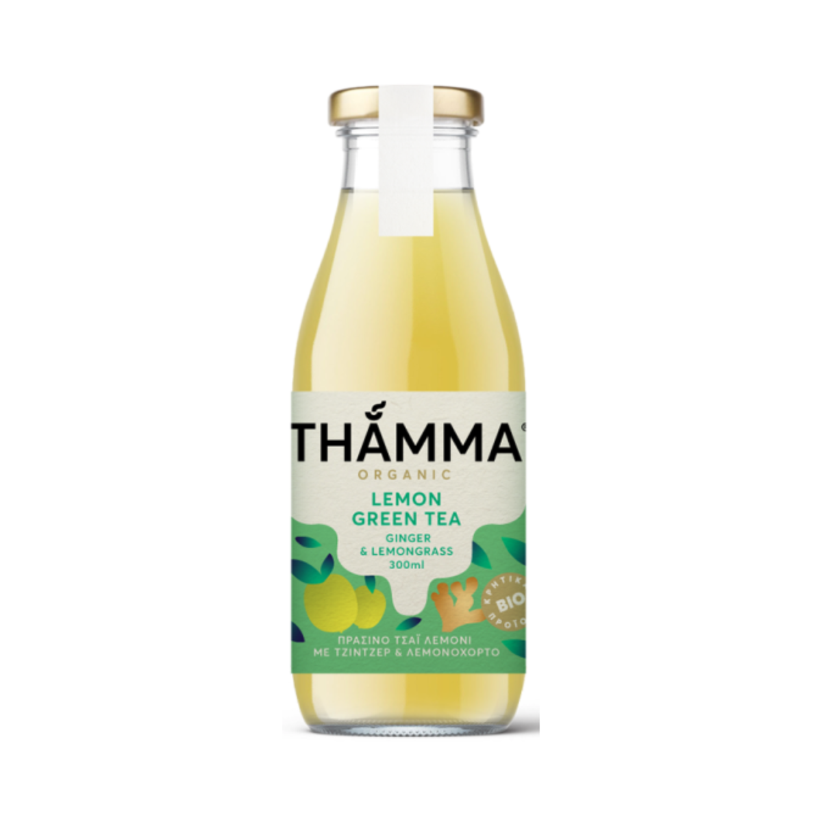 Organic Iced Lemon Green Tea with Ginger & Lemongrass (Sold by the Cas ...